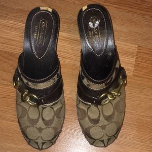Coach | Shoes | Coach Mules | Poshmark